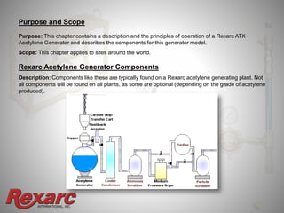 Rexarc Acetylene Generators - Part I | PPTX