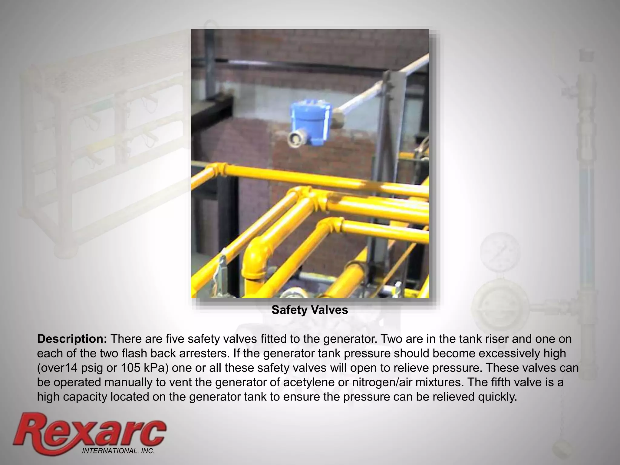 Rexarc Acetylene Generators - Part II | PPTX