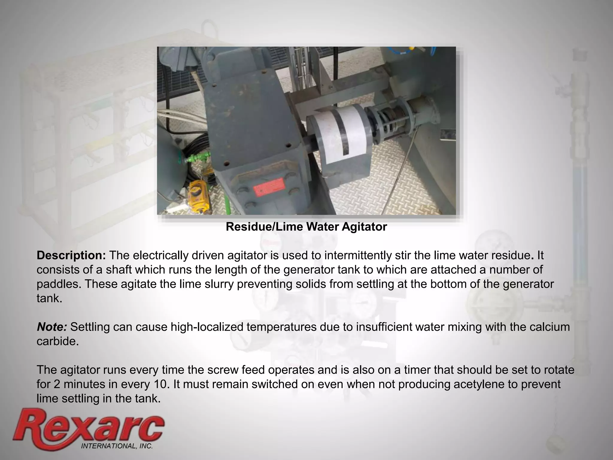 Rexarc Acetylene Generators - Part II | PPTX