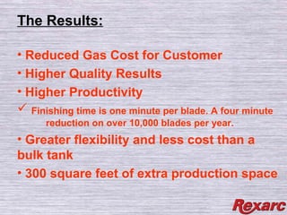 The Laser Manifold System - Rexarc | PPT