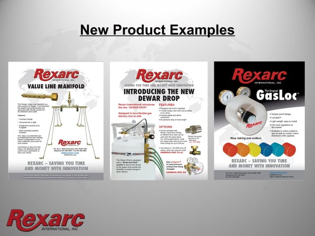 Rexarc Manifolds Training Seminar on Industrial Gas Distribution ...