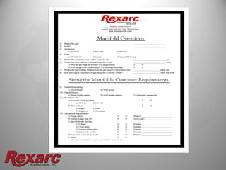 Rexarc Manifolds Training Seminar on Industrial Gas Distribution ...