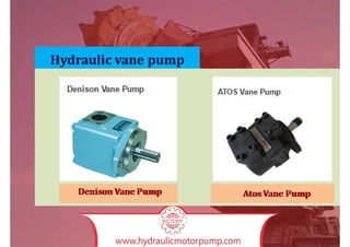 Vane Pump Cartridge | PDF
