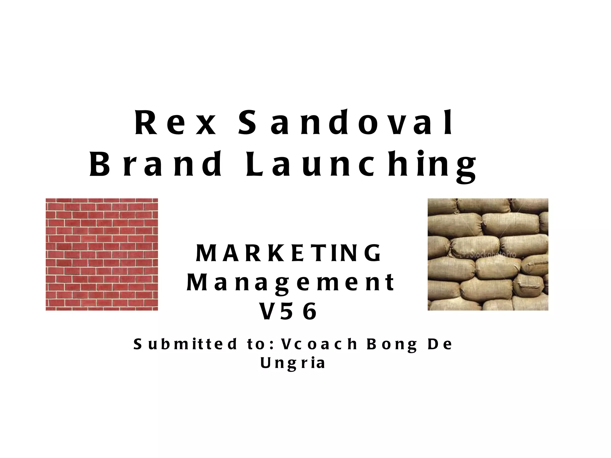 Rex Sandoval Brand Launch | ODP