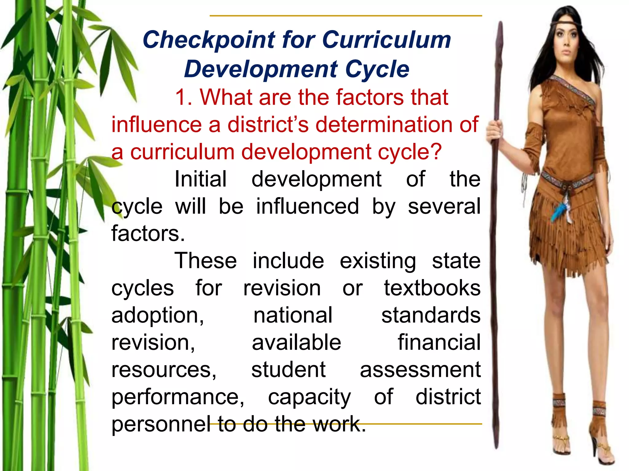 Curriculum Development Cycle | PPTX