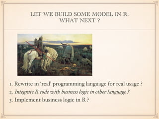 R ext world/ useR! Kiev | PDF | Programming Languages | Computing