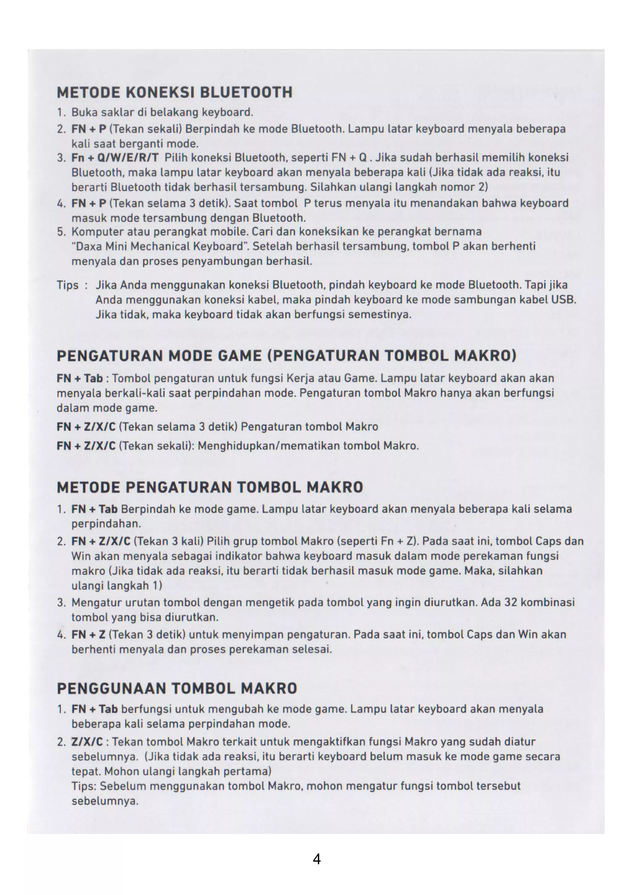 Rexus Daxa M71 Pro - User Guide | PDF