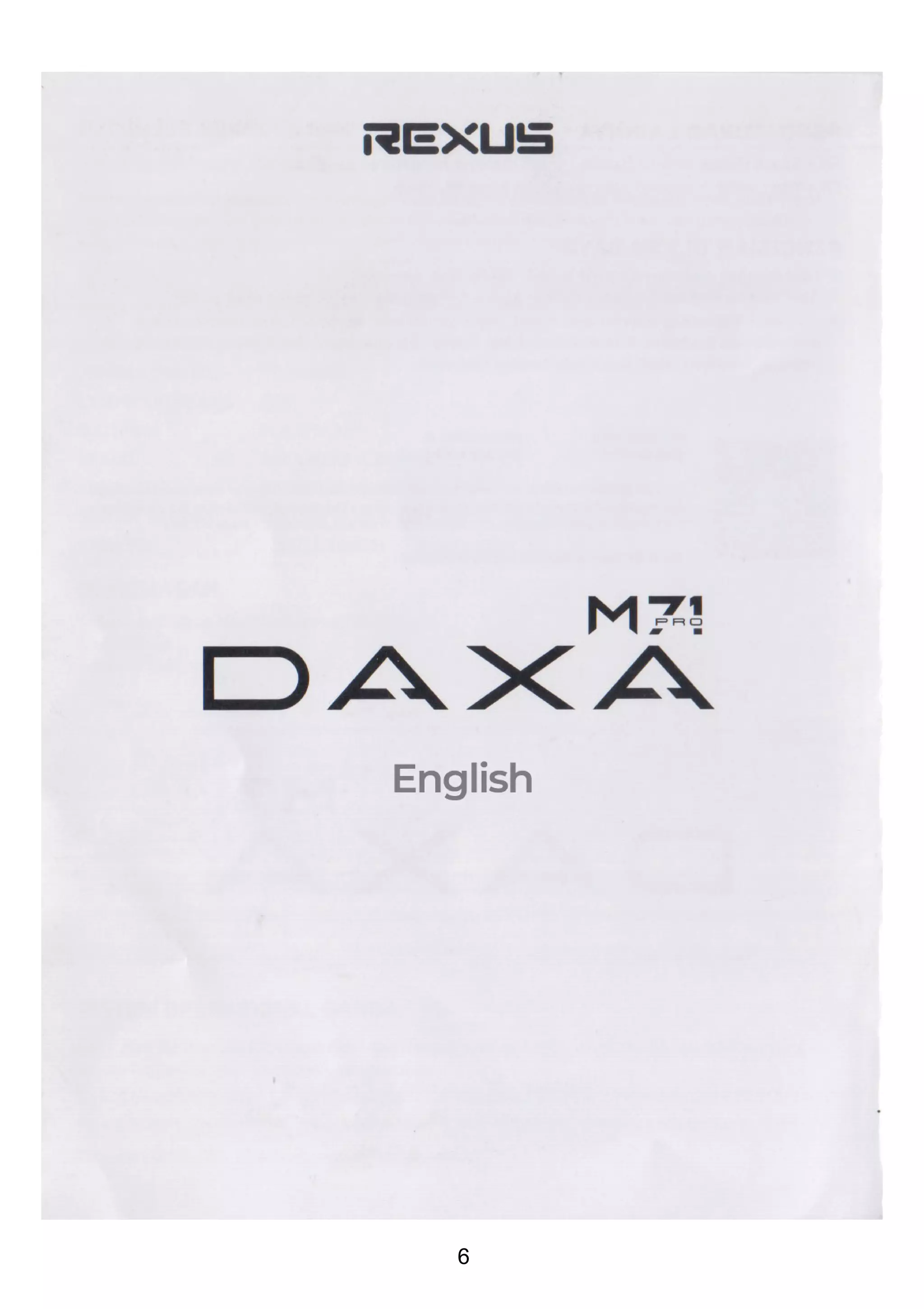 Rexus Daxa M71 Pro - User Guide | PDF