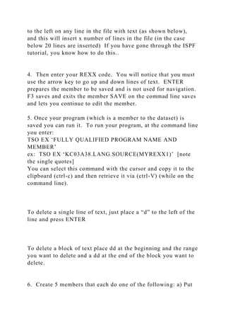 REXX_ Lab_1 ITT 340 NOTE If you are still a little shaky about.docx