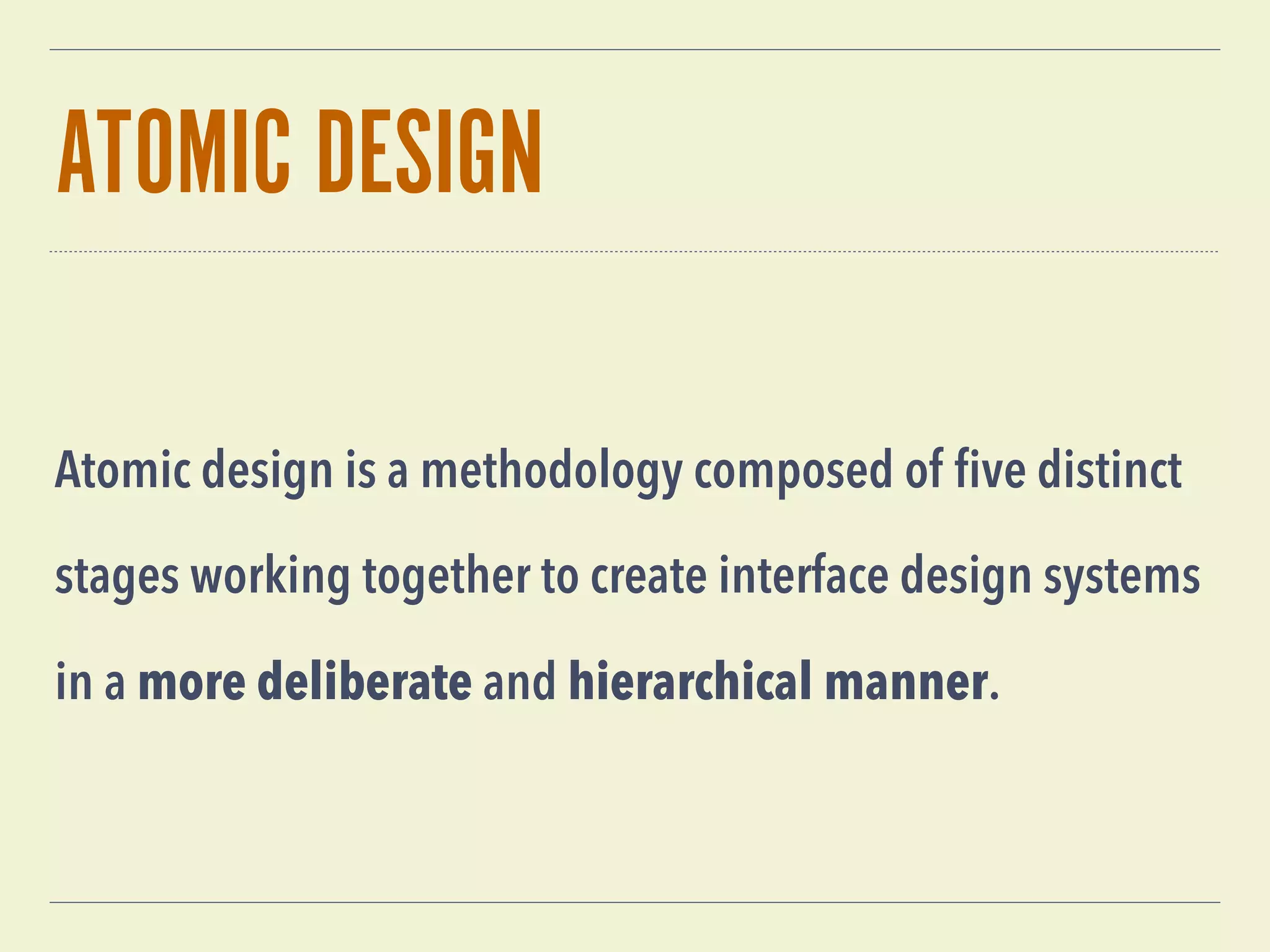Atomic Design | PDF