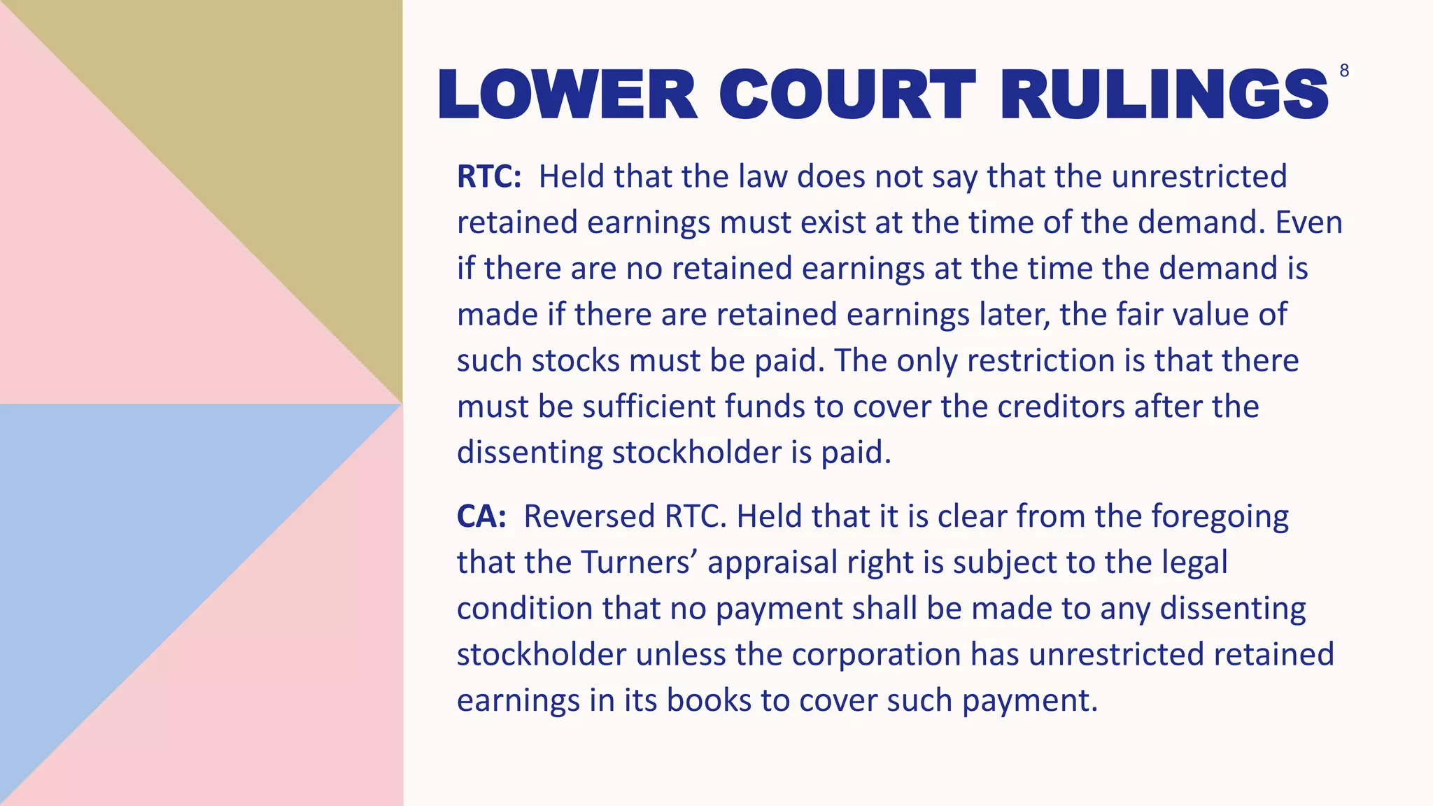 Turner v Lorenzo Shipping Corporation (PPT).pdf