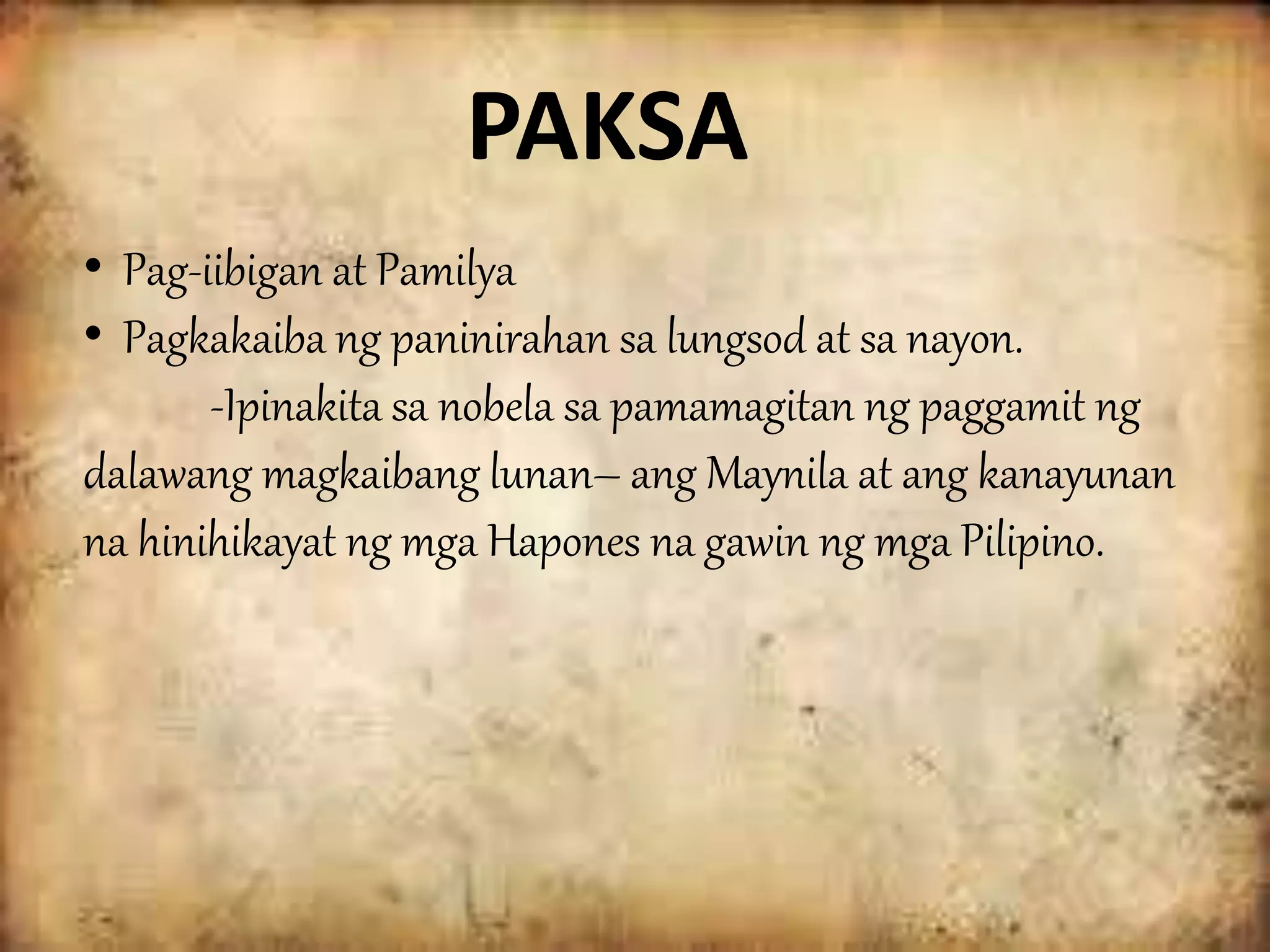 Tatlong Maria (nobela) | PPTX