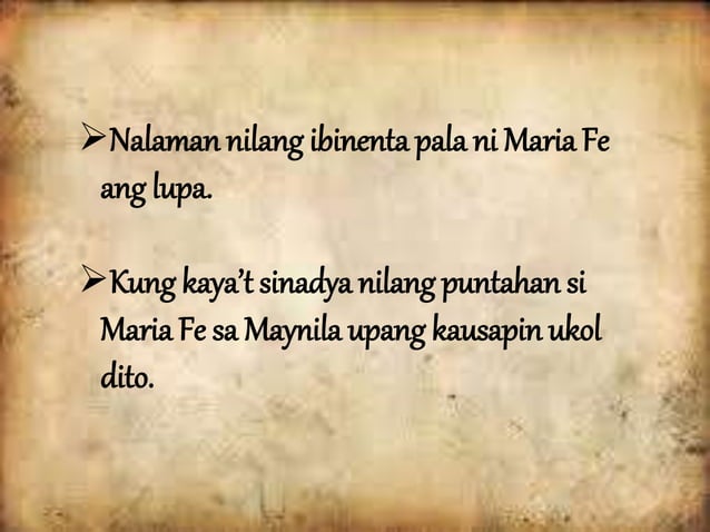 Tatlong Maria (nobela) | PPTX
