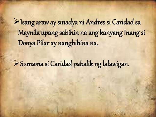 Tatlong Maria (nobela) | PPTX