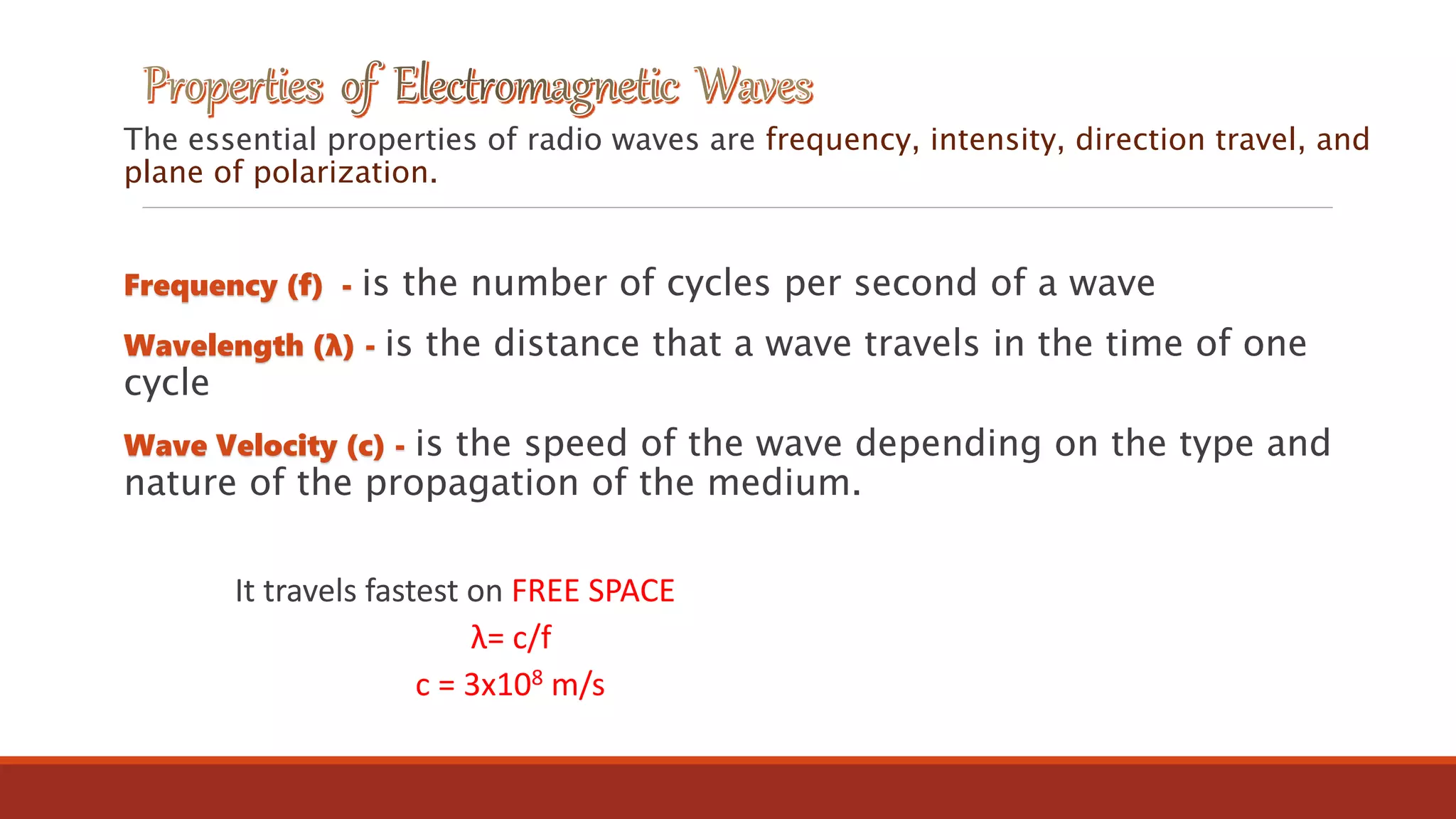 Radio Wave Propagation | PPTX