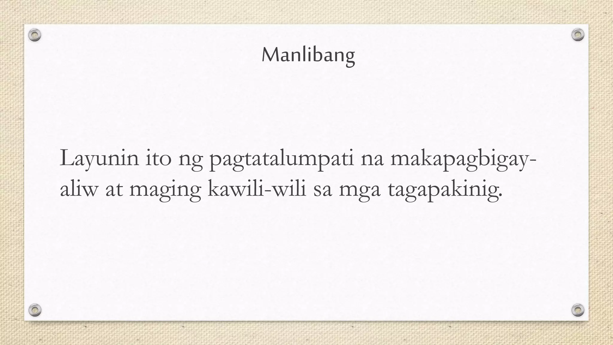 Tatlong Uri ng Talumpati at Layunin nito | PPTX