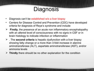 Reye's syndrome | PPT
