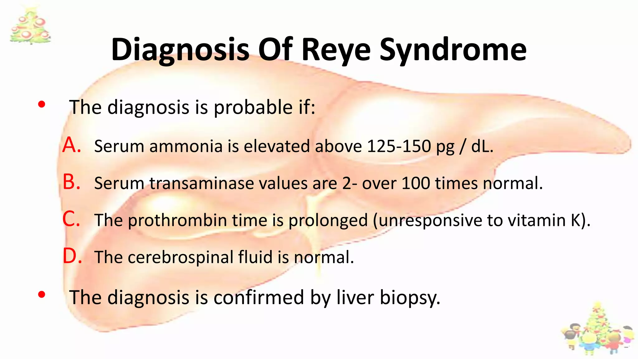Reye’s syndrome | PPT