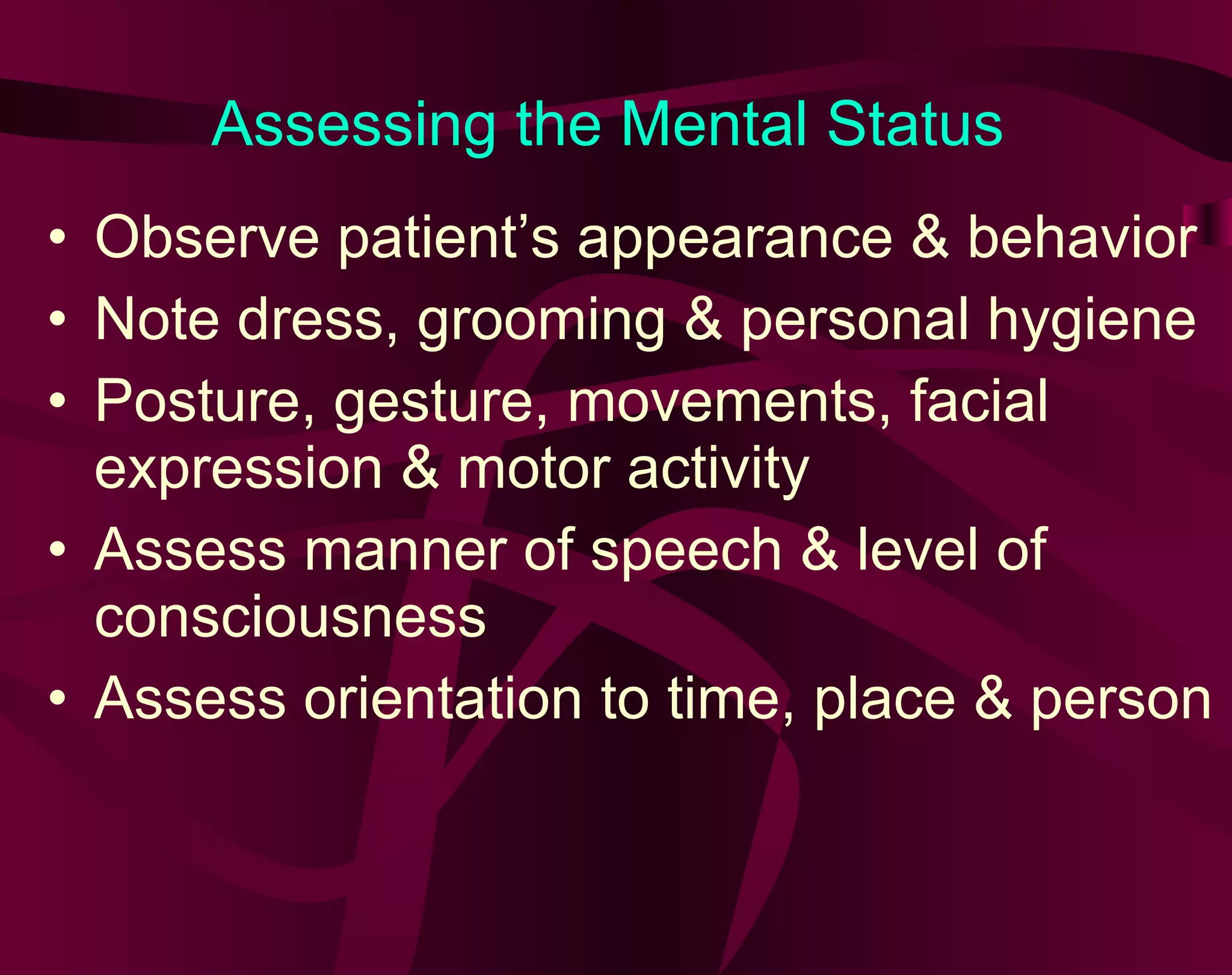 Neuro Assessment | PPT