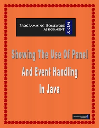 Java Assignment Help | PDF