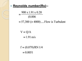 Reynold number (Fluid Mechanics)(FM) | PPTX