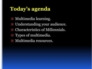 Using Multimedia to Improve Teaching | PPTX