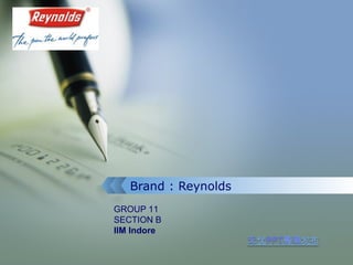 Reynolds Distribution Channels- India | PPT