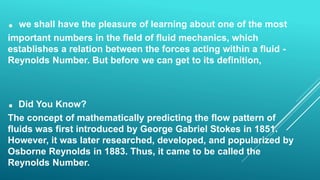 Reynolds Equation | PPTX