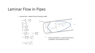 Presentation on theme: "Reynolds Experiment Laminar Turbulent Reynolds ...