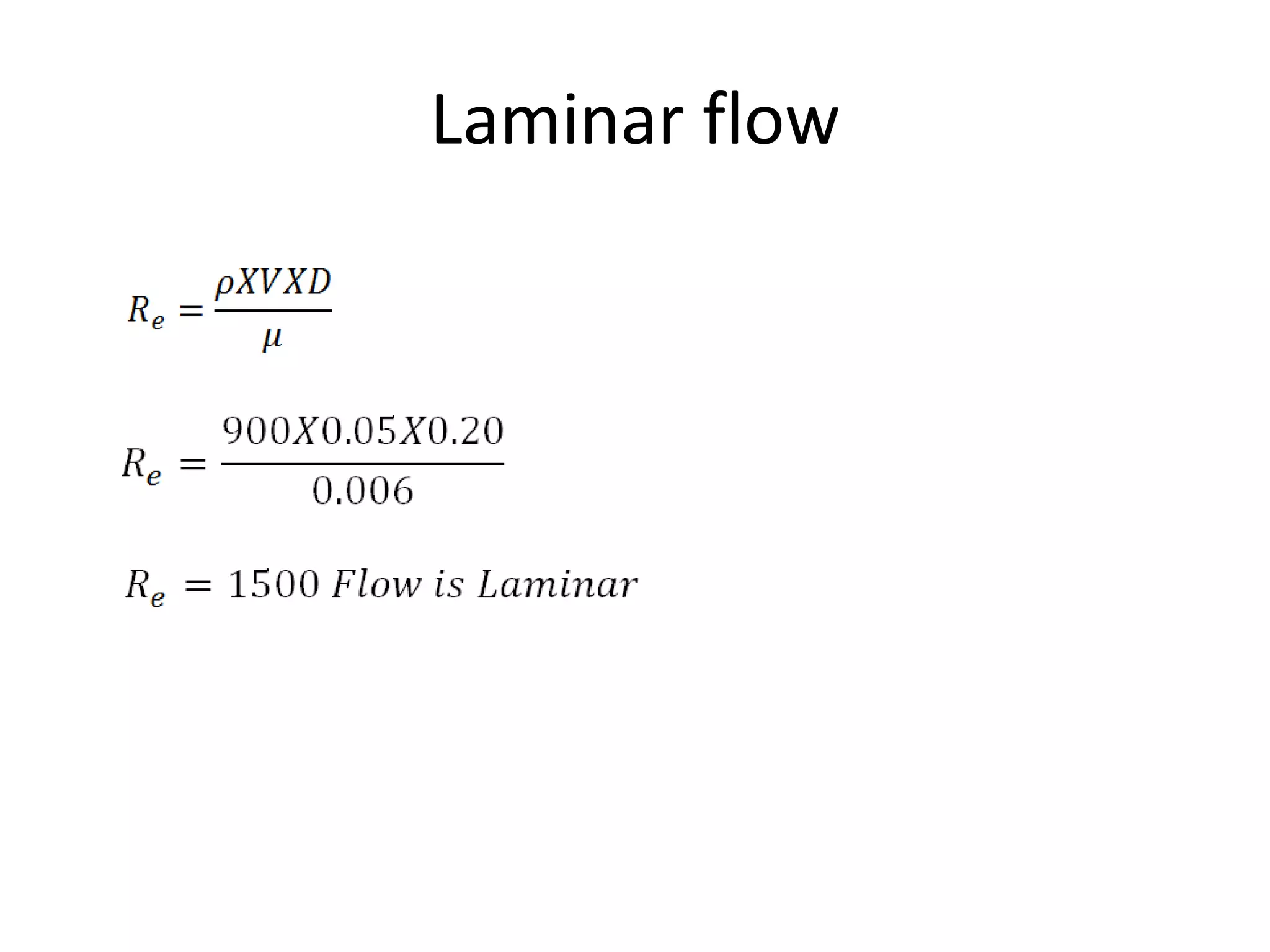 Reynolds number | PPTX