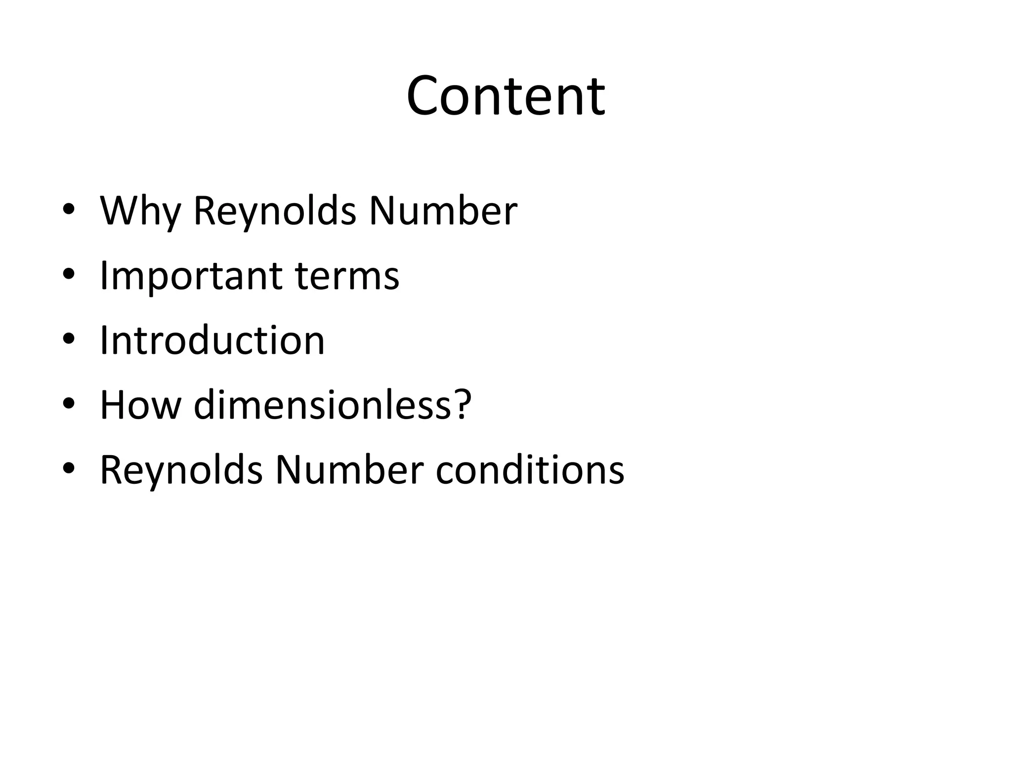 Reynolds number | PPTX