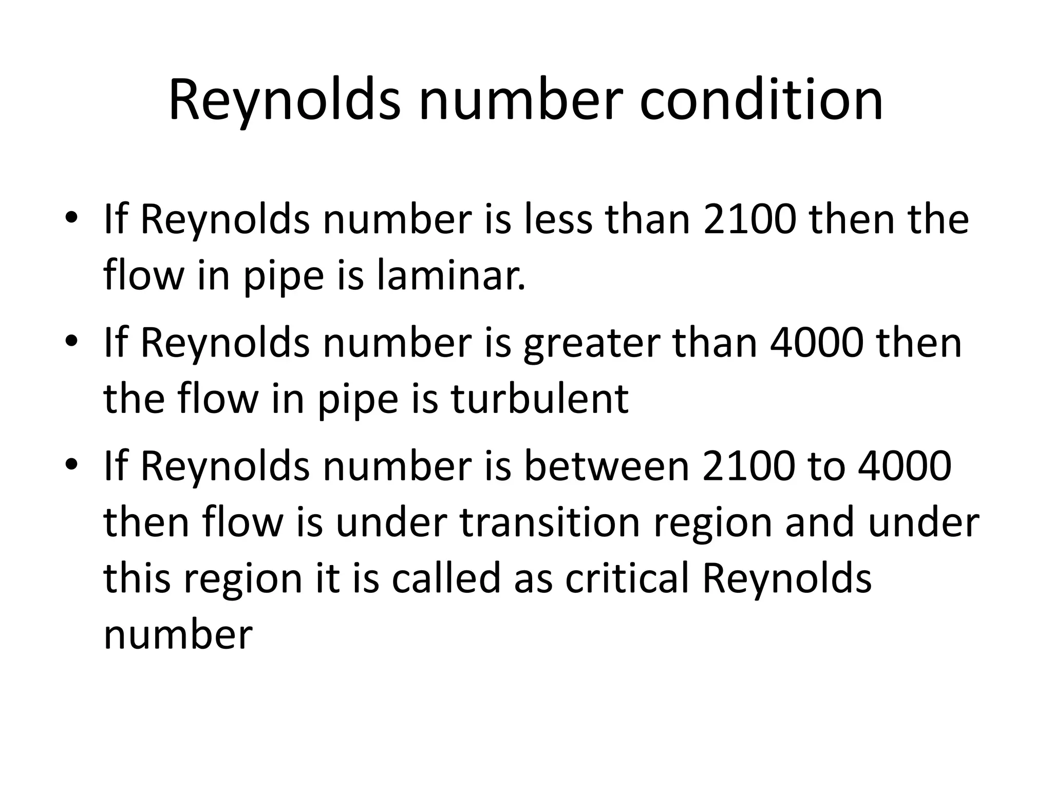 Reynolds number | PPTX