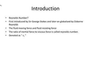 Reynolds number | PPTX
