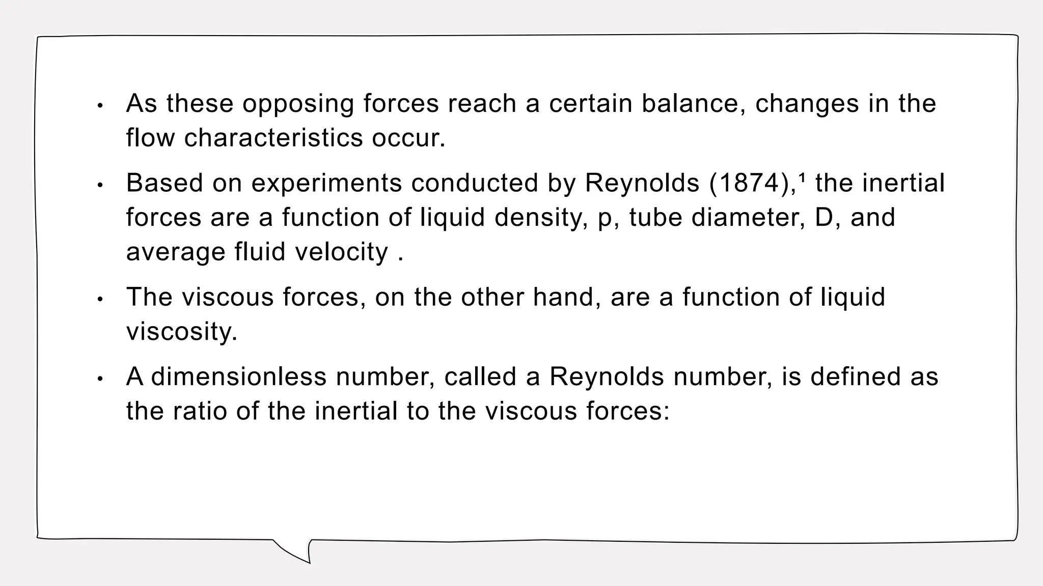 Reynolds number and its applications- Fluid mechanics .pptx