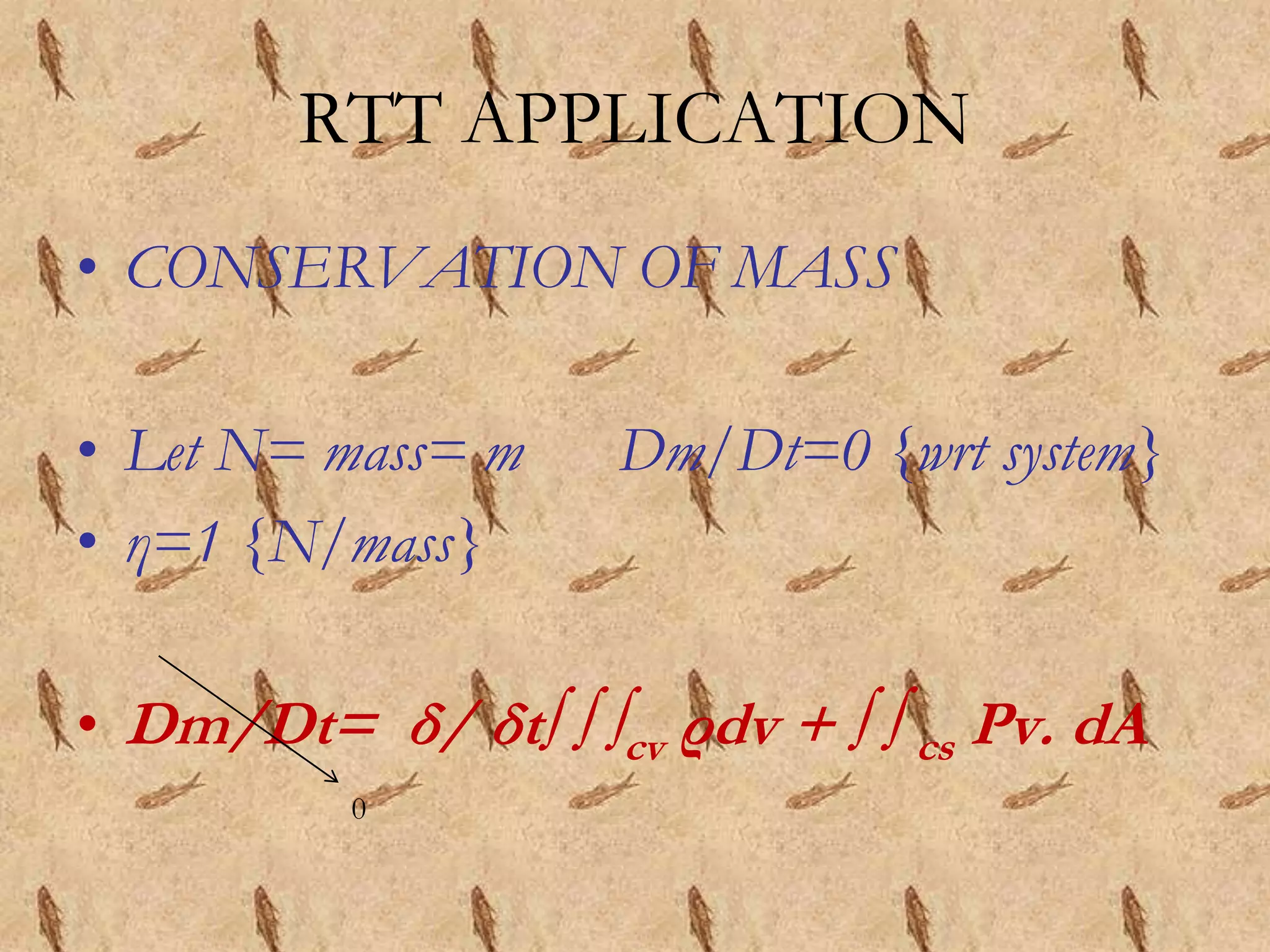 Reynolds transport theorem | PPTX