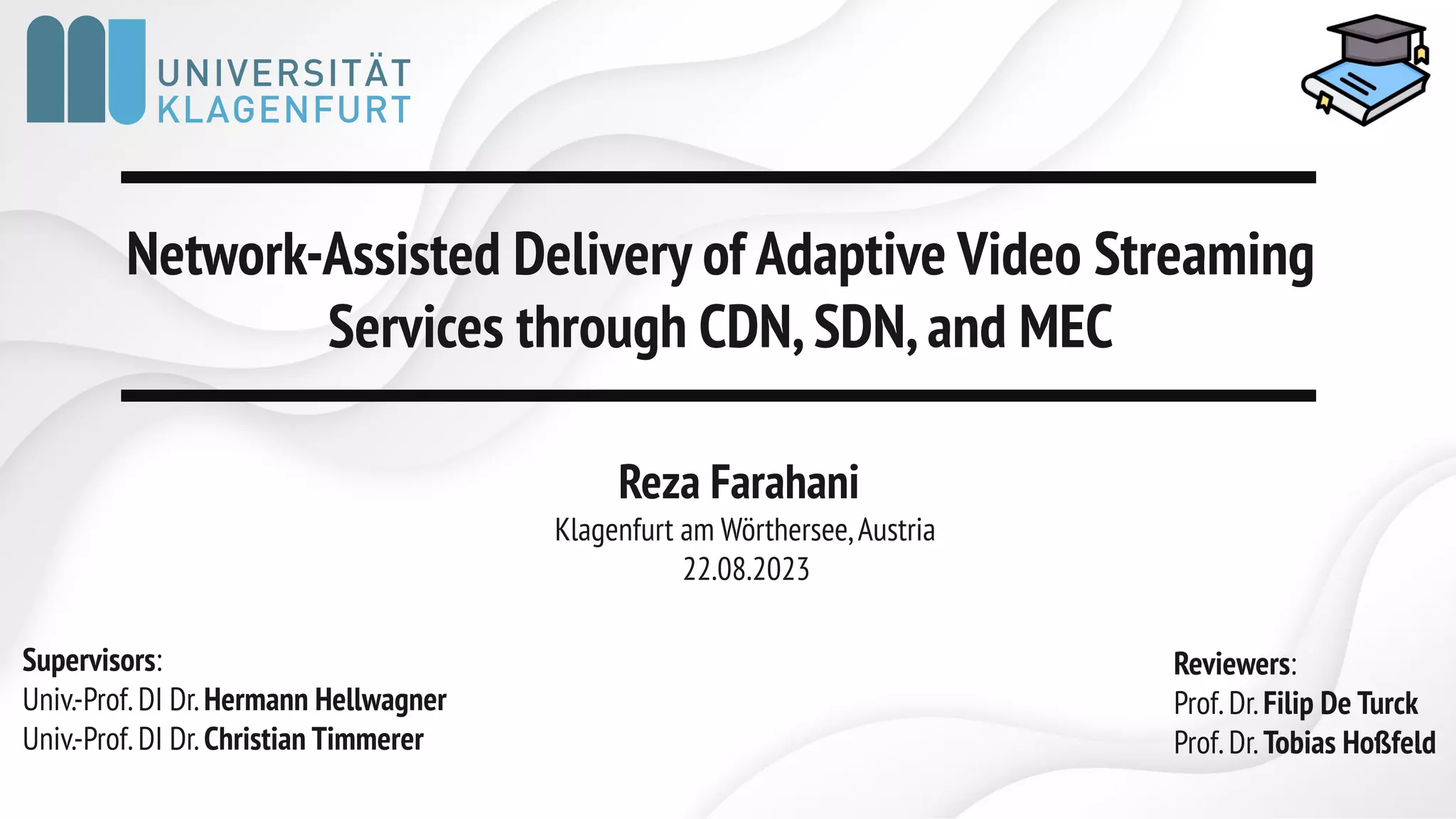 Network-Assisted Delivery of Adaptive Video Streaming Services through CDN, SDN, and MEC | PDF