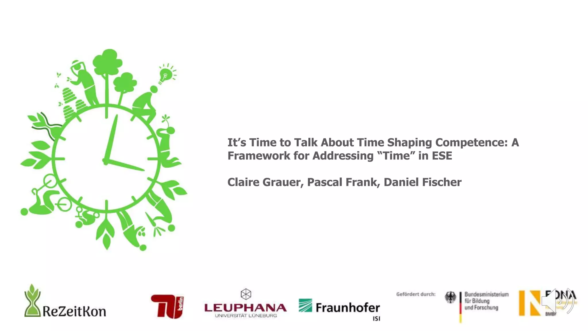 Its Time To Talk About Time Competence | PPT