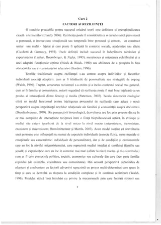Rezilienta Relațiile pozitive cu colegii, cum ar un nivel ridicat al ...