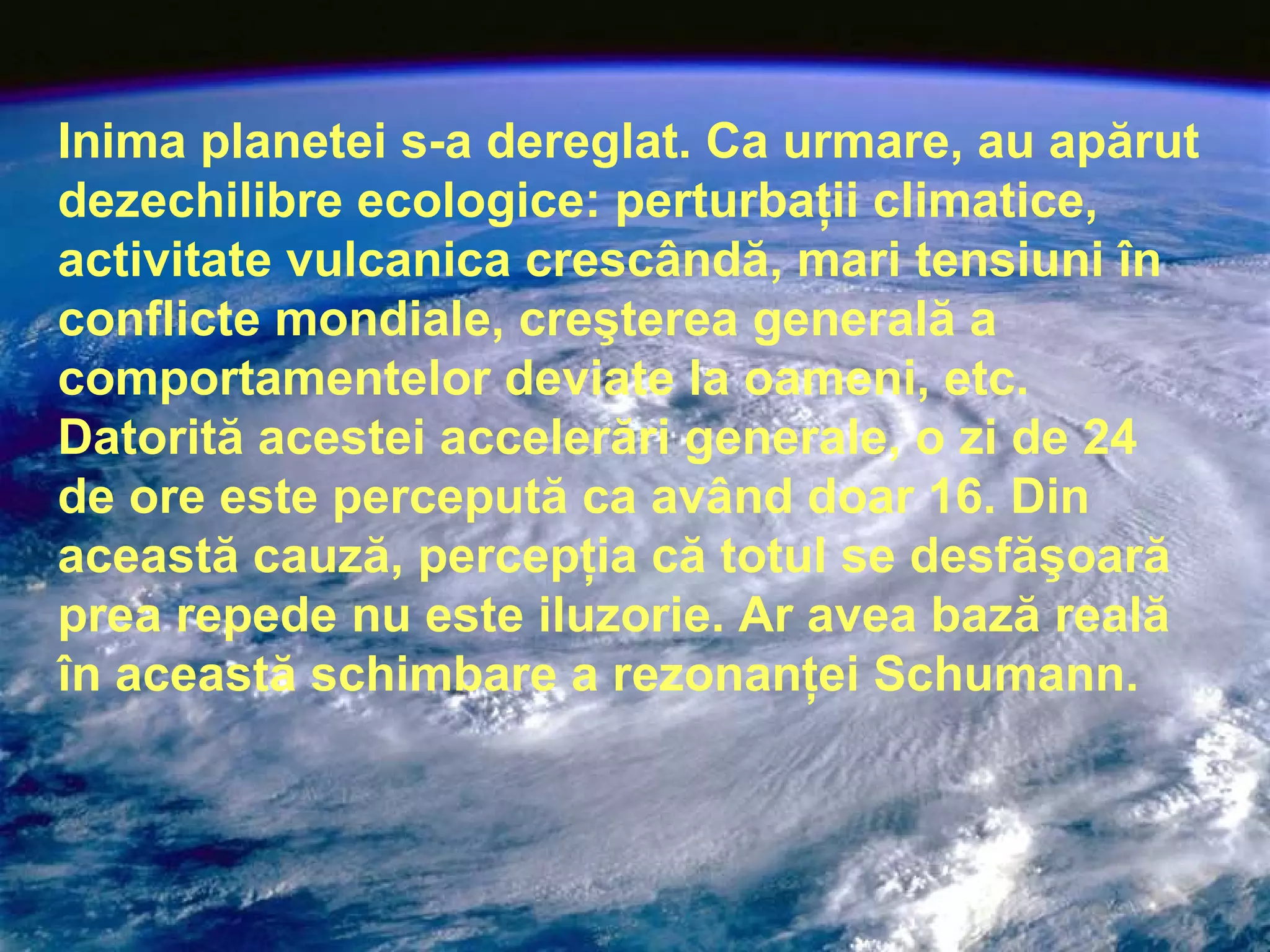 Rezonanta Schumann | PPS