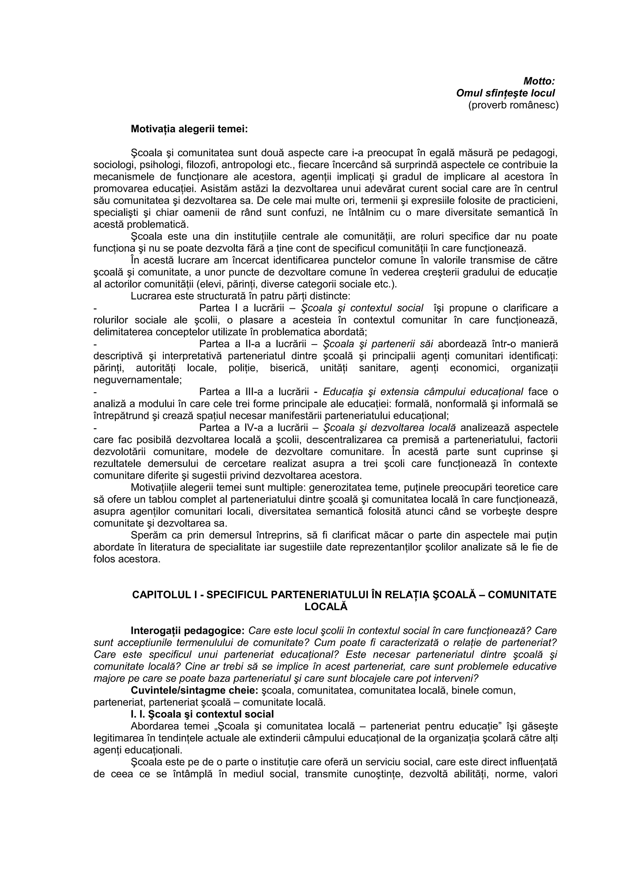 Rezumat lucrare de doctorat staiculescu camelia | DOC