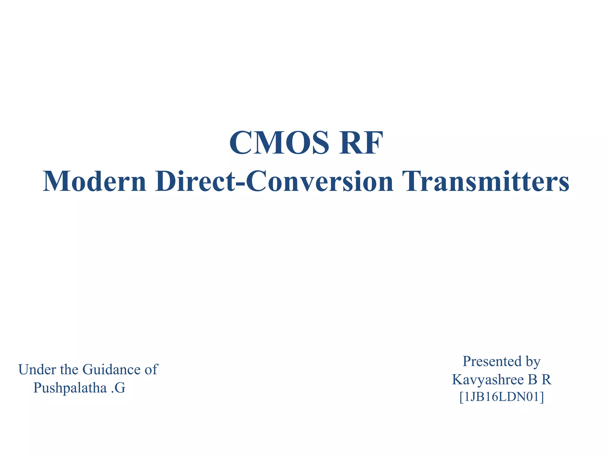 CMOS RF | PPT