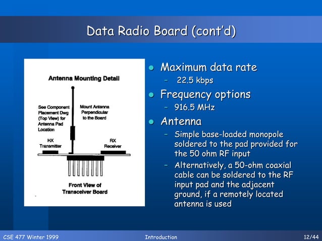 Radio frequency data communication DT.ppt
