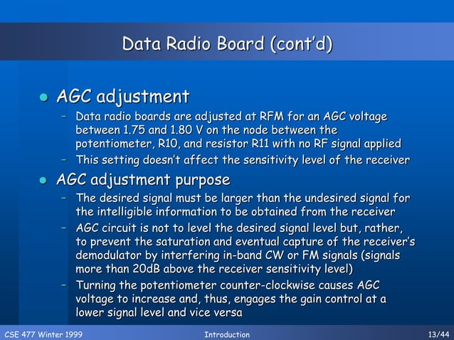 Radio frequency data communication DT.ppt