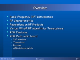 rf radio frequency data communications .ppt