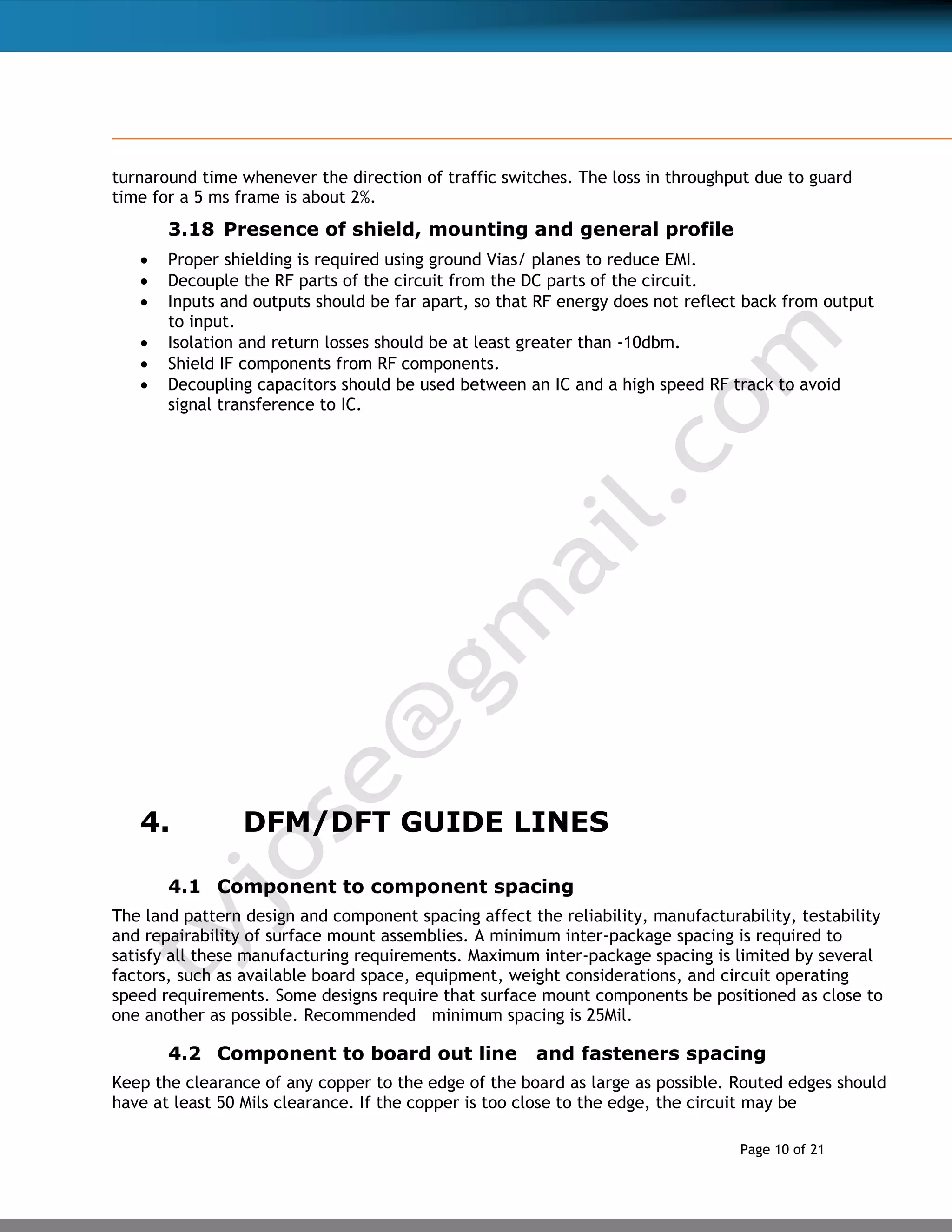 Rf design and review guidelines | PDF