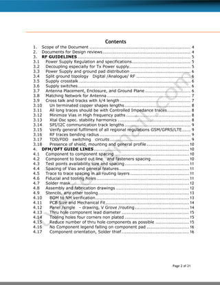 Rf design and review guidelines | PDF
