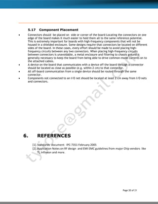 Rf design and review guidelines | PDF