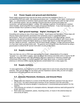 Rf design and review guidelines | PDF