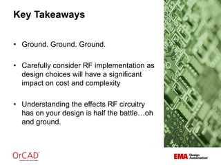 Designing for RF - Tips and Tricks from the PCB Design Pros | PPT