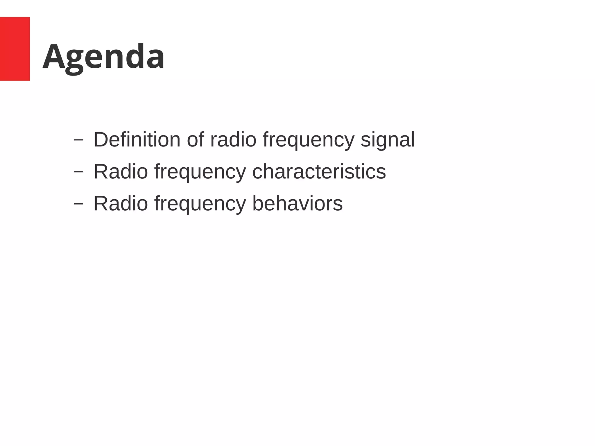 Radio Frequency Fundamentals | PDF